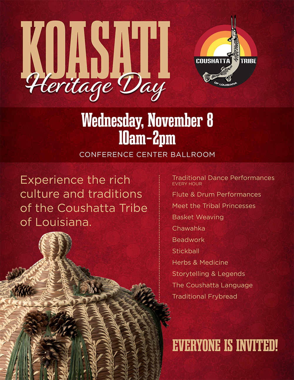 Koasati Heritage Day - Coushatta Tribe of Louisiana